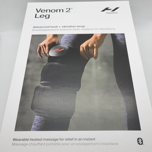 Hyperice Venom 2 Leg Advance Heat & Vibration Wrap - 22100 001-00 New ...
