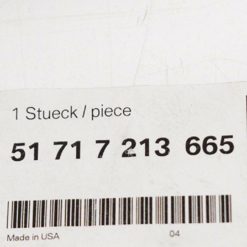 NEW BMW X3 F25 X4 F26 PARTITION PANEL OUTER LEFT BRACKET 51717213665 ...