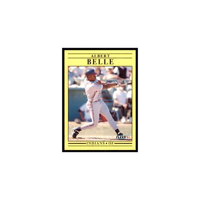 1991 Fleer Update Albert Belle Baseball Cards #U-16 | eBay
