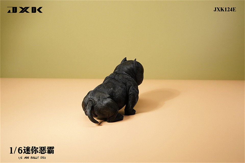 JXK JXK124 1/6 Mini Bully Dog Model Animal American Bully Pitbull Toy ...