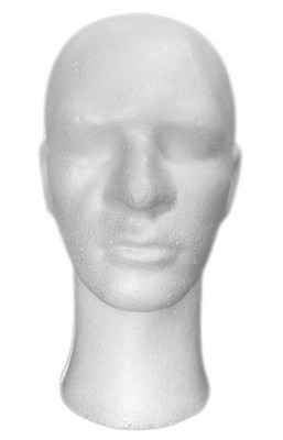 Partial-Body & Mannequin Parts - Styrofoam Childs Head