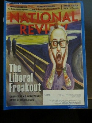 National Review Magazine December 2016 The Liberal Freakout Munch The ...
