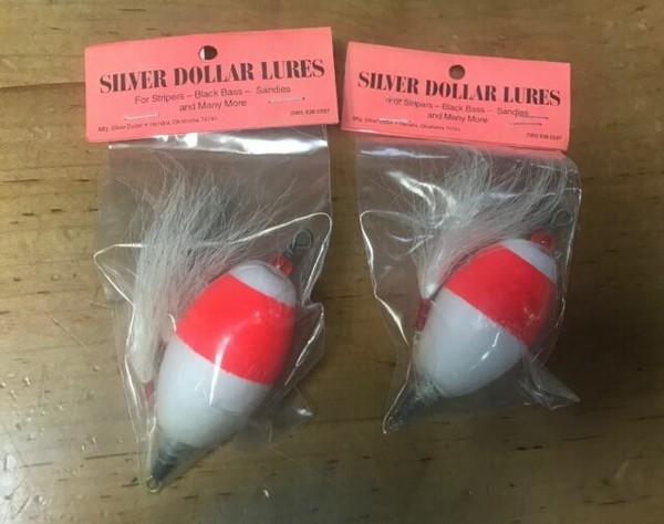 Silver Dollar Lure SBR 34 001 Sand Bass Rigs 3 4 Oz White Fishing Rig ...