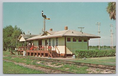 Postcard Trilby San Antonio Cypress RR Orange Belt Route | eBay