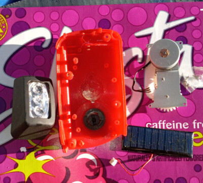 Parts from hand winding flashlight | eBay