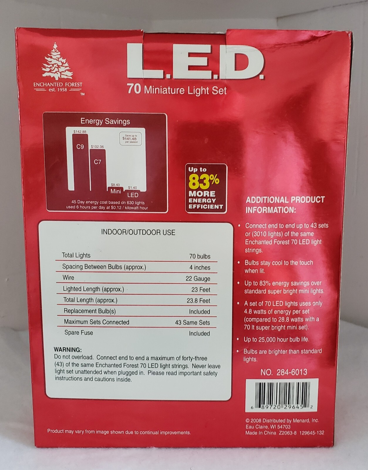 3 Boxes of Enchanted Forest LED Miniature Light Set Multi-color for ...