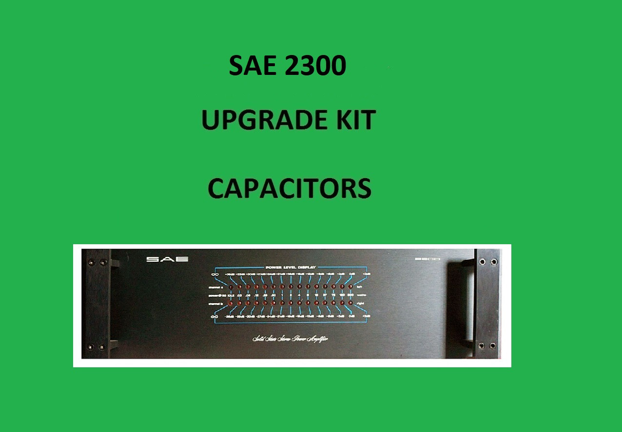 Power Amplifier SAE 2300 Repair KIT - all capacitors | eBay