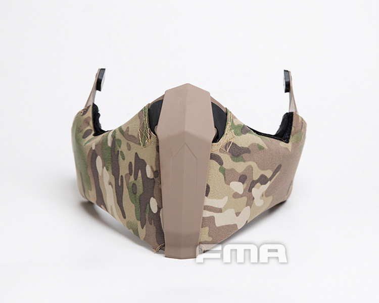 FMA Mandible Tactical Hunting Half Face Mask for Fast Helmet | eBay