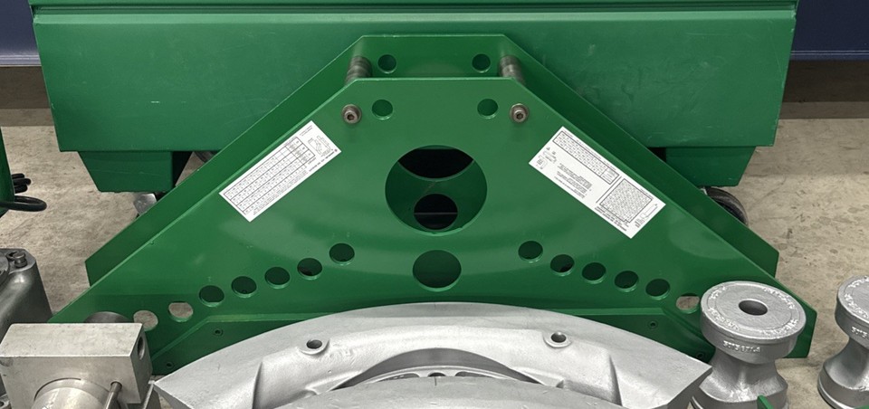 Greenlee 885 Hydraulic Pipe Bender 1-1/4”-5 Rigid 960 Pump 1802 Bending ...