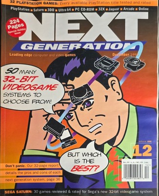 Next Generation Magazine Vol 1 Issue 12 Dec 1995 Atari Jaguar Sega ...