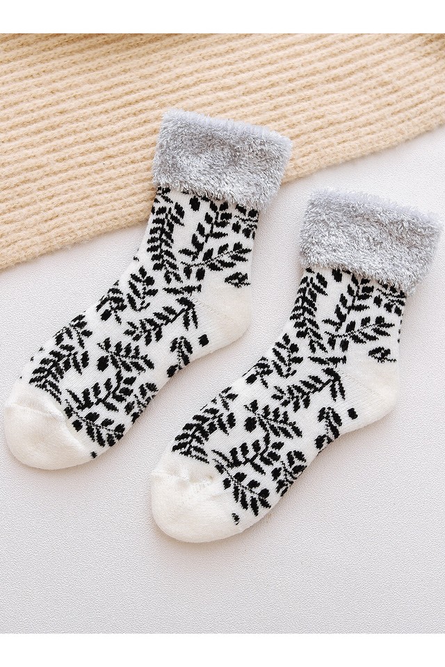 Extra Thick Socks,Winter Warm Sock,Comfotable Floor Socks,Ladies House ...