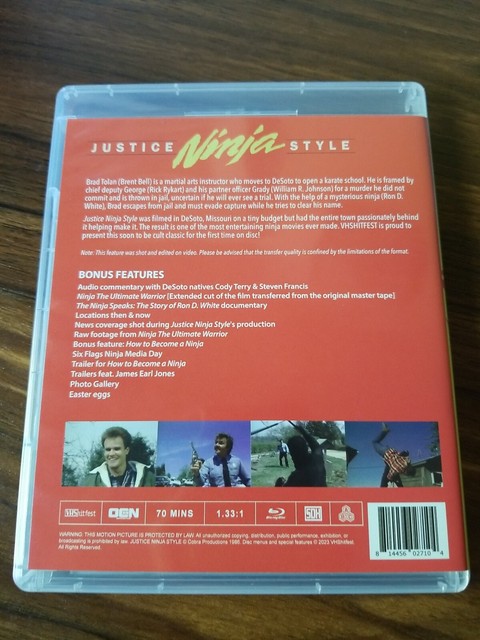 Justice Ninja Style (Blu-ray, 1986) for sale online | eBay