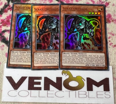 3x (M/NM) - *EURO* Scrap Orthros - DUOV-EN067 - Ultra Rare - 1st ...