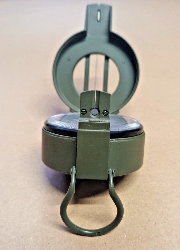 Ex MOD /| Stanley G150 Brass Prismatic Marching Compass Francis Barker ...