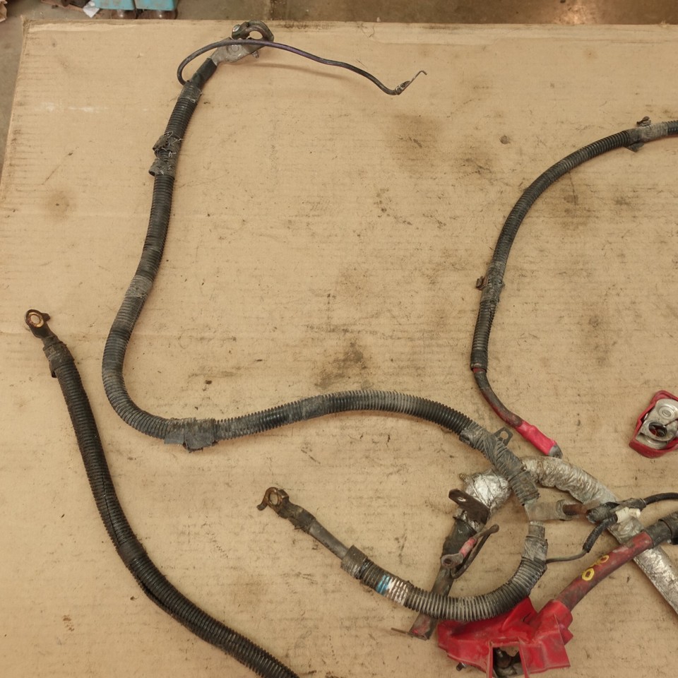 Ford F250 F350 6.4L Positive Negative Battery Cable Cables 2008 2009 2010 | eBay