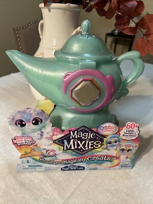 Magic Mixies Magic Genie Lamp with Interactive 8 inch Rainbow Magic ...