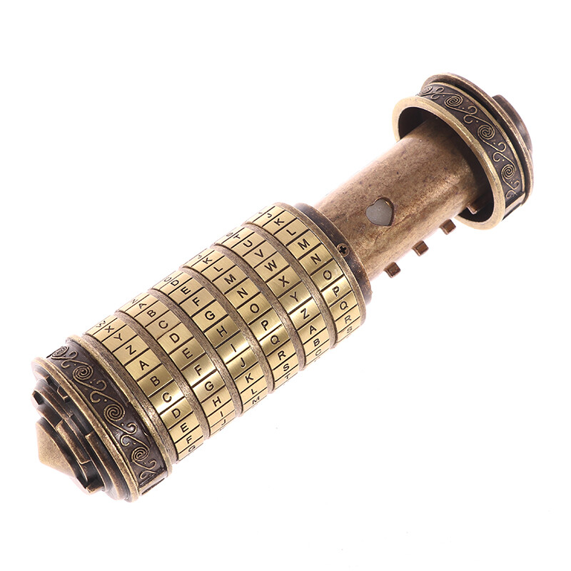 Da Vinci Code Toys Metal Cryptex Locks Wedding Gifts Valentine's Day ...
