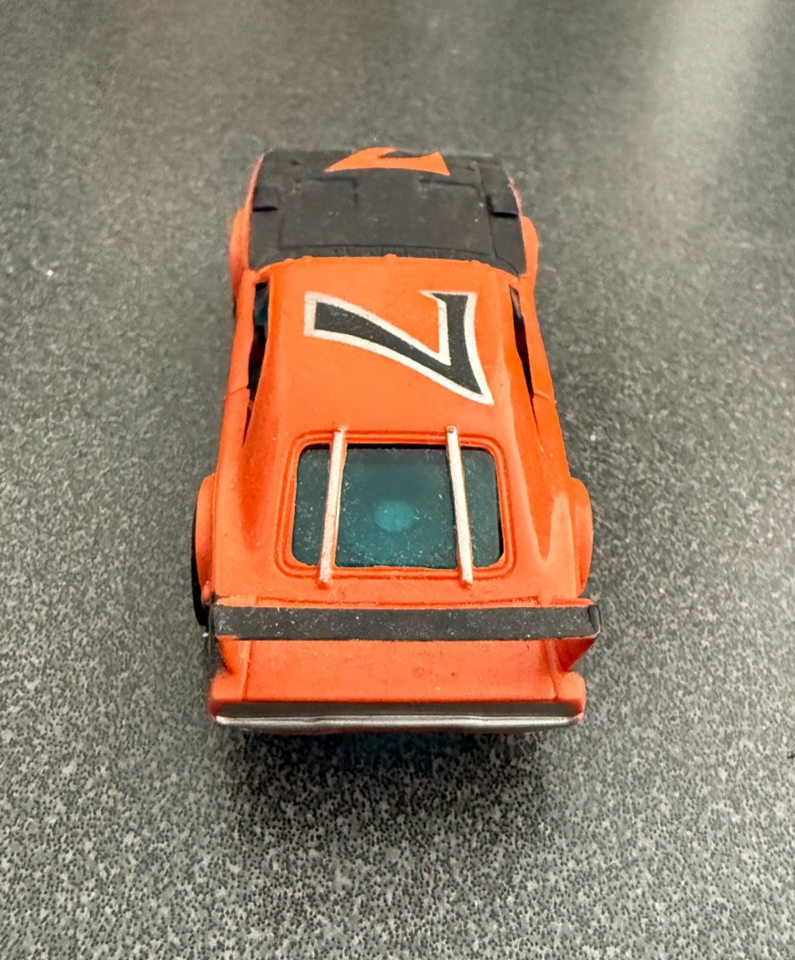 AFX AURORA ORANGE & BLACK DODGE DAYTONA CHARGER SUPERBIRD #7 HO SLOT ...