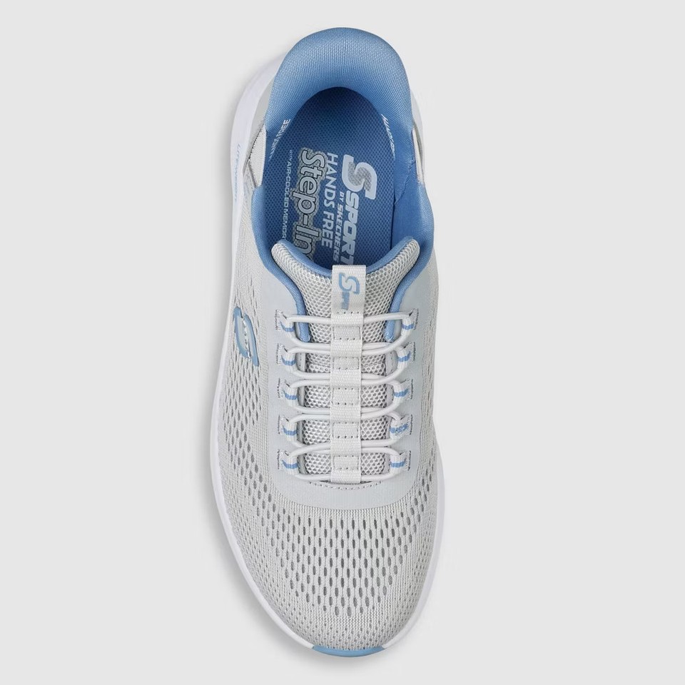 S Sport By Skechers Women's Prancie Step-Ins Sneakers - Light Gray 12 ...