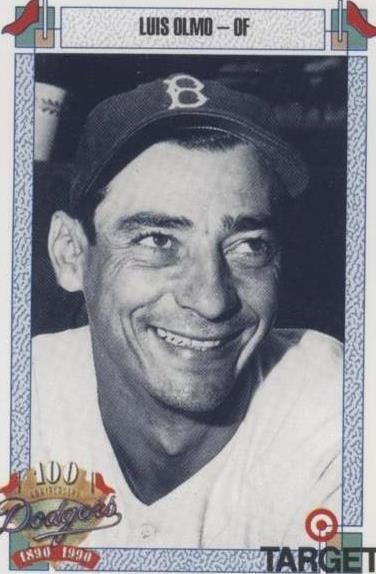 1990 Target Dodgers 100th Anniversary - Luis Olmo #589 (RC) for sale ...