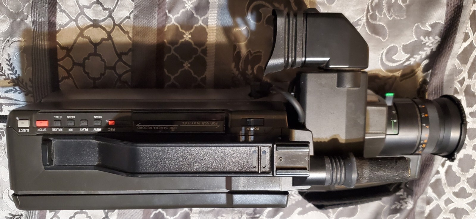 GE VHS Video Camera CG 9805 Camcorder With Hard Case | eBay