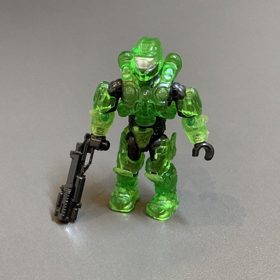 5 No-repeat Mega Bloks Construx Halo Faithful vs Fallen Figures Green ...