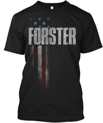 Forster Family American Flag T-Shirt Made in the USA Size S to 5XL | eBay