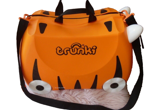 Trunki Tipu Tiger Sit On And Ride Case With Strap And Key #180 | eBay UK