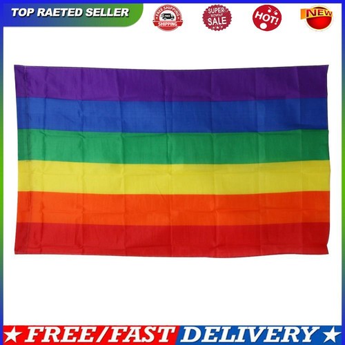 Rainbow Flags And Banners 3x5ft 90x150cm Lesbian Gay Pride Lgbt Flag Ebay