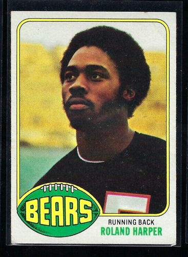 1976 Topps Football #229 - Roland Harper - RC - Chicago Bears | eBay