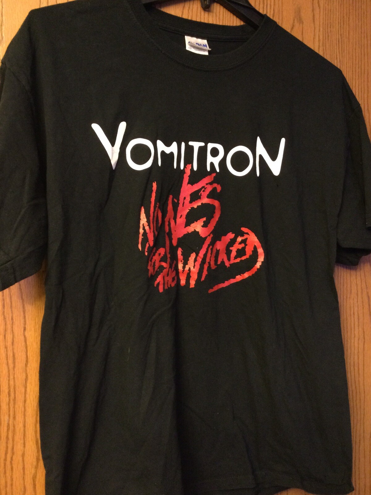Vomitron - “No Nes For The Wicked”. Black Shirt. XL. | eBay