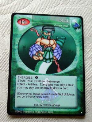 Magi Nation Orothe Magi : Blu - Rare card (1st Edition) | eBay