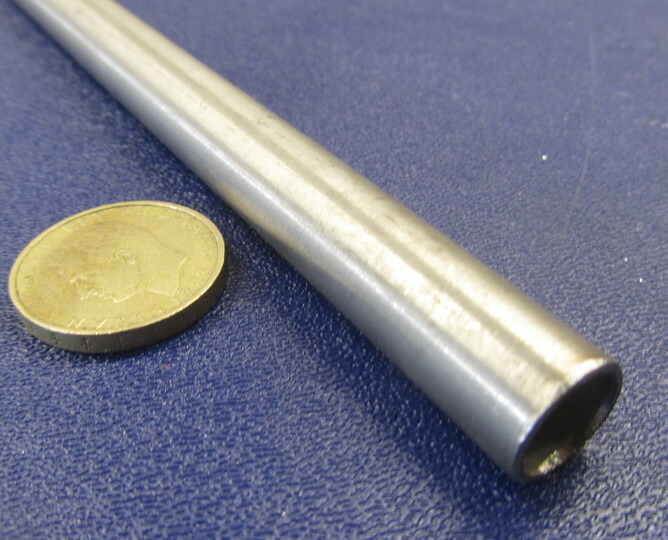 304 Stainless Steel Tube .500" OD x .402" ID x .049 Wall x 3 Foot ...