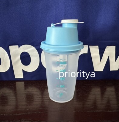 Tupperware Mini Small 300ml 10oz Quick Shake Gravy Shaker Mixer Blender ...