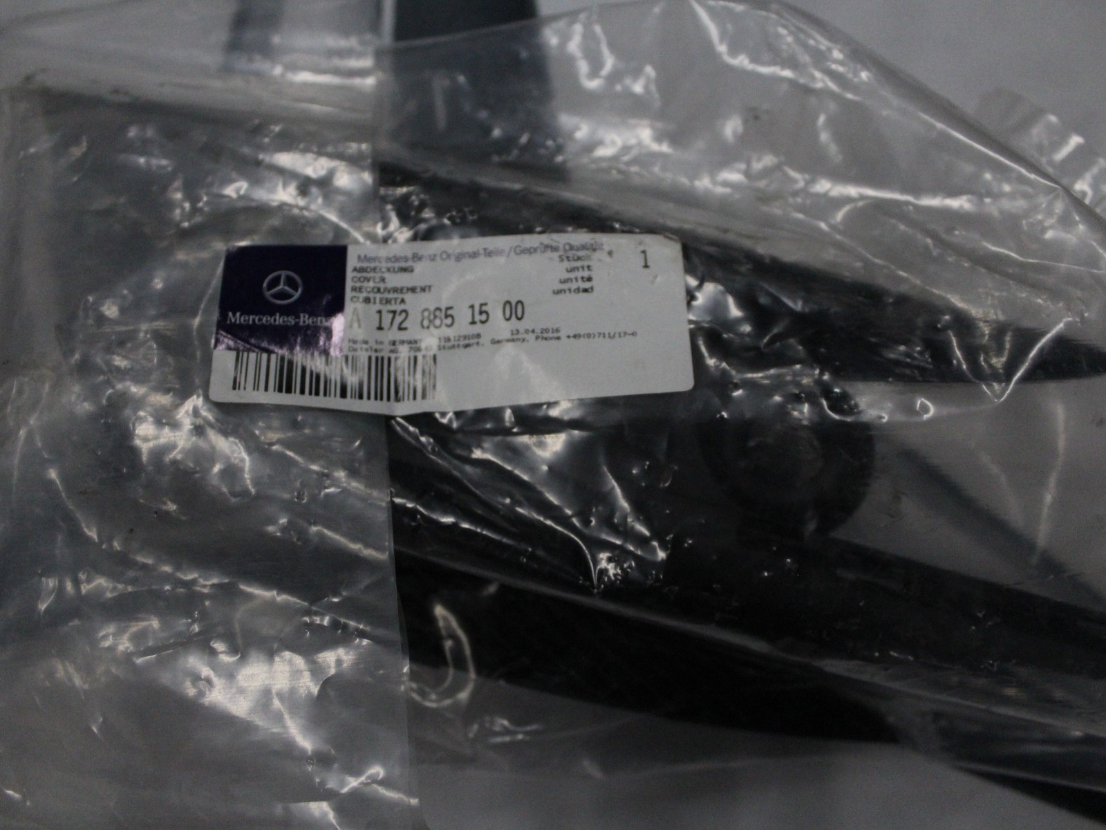 NEW Genuine Mercedes-Benz R172 SLK Front LH Bumper Grille A1728851500 ...