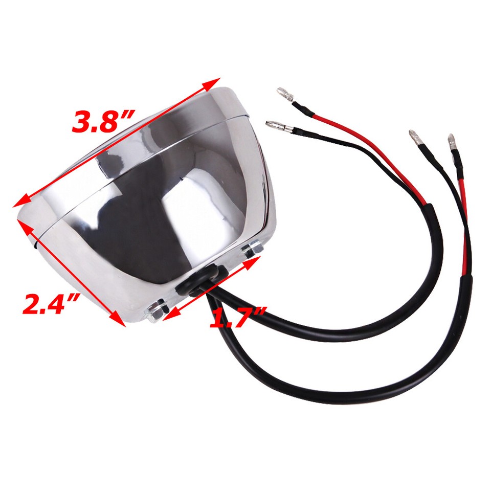 2x Model A Stop Taillight Tail Brake Light Lamp Red Rat Rod Truck For ...