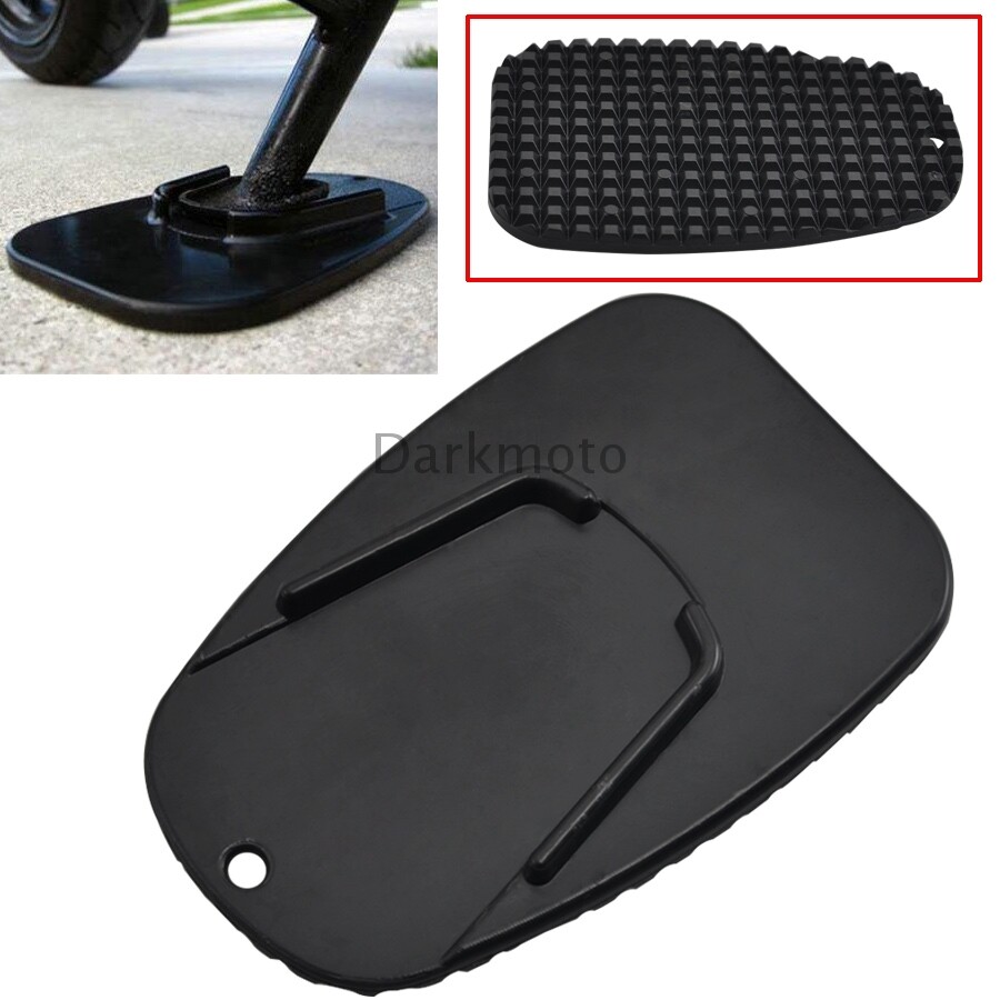Motorcycle Kickstand Rear Side Stand Plate Pad Base ABS Plastic ...