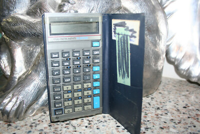 Vintage TEXAS INSTRUMENTS TI-35 PLUS Scientific Calculator Cover ...