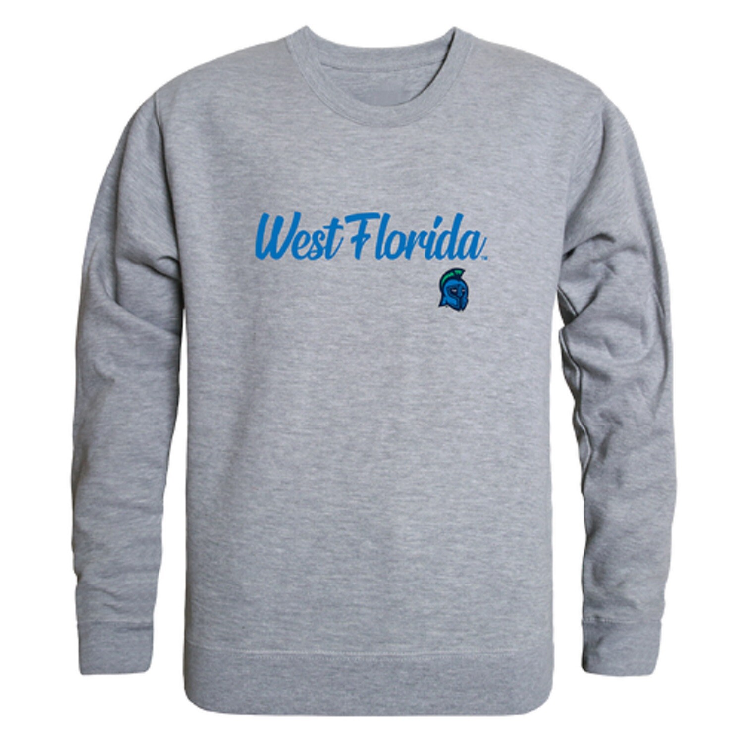 University of West Florida Argos UWF Script Crewneck Sweatshirt Sweater ...
