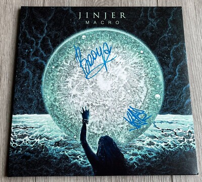 JINJER SIGNED AUTOGRAPH MACRO VINYL ALBUM RECORD LP w/EXACT PROOF & BECKETT COA | eBay