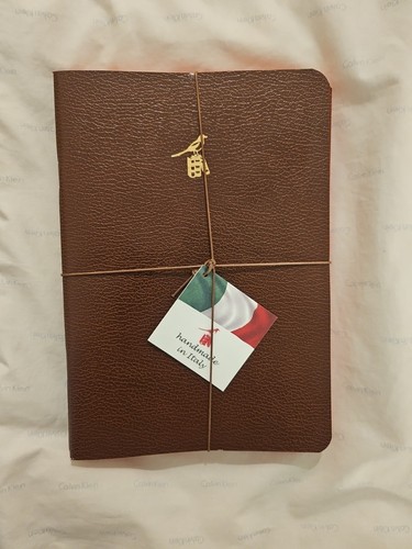 Bieffe Hand Made ITALY 3x Stationary Journal Diary Notebook Agenda ...