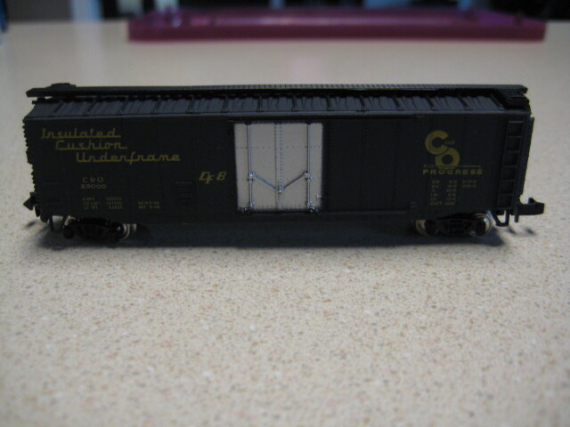 N Scale Insulated Cushion Underframe C&O 23000 | eBay