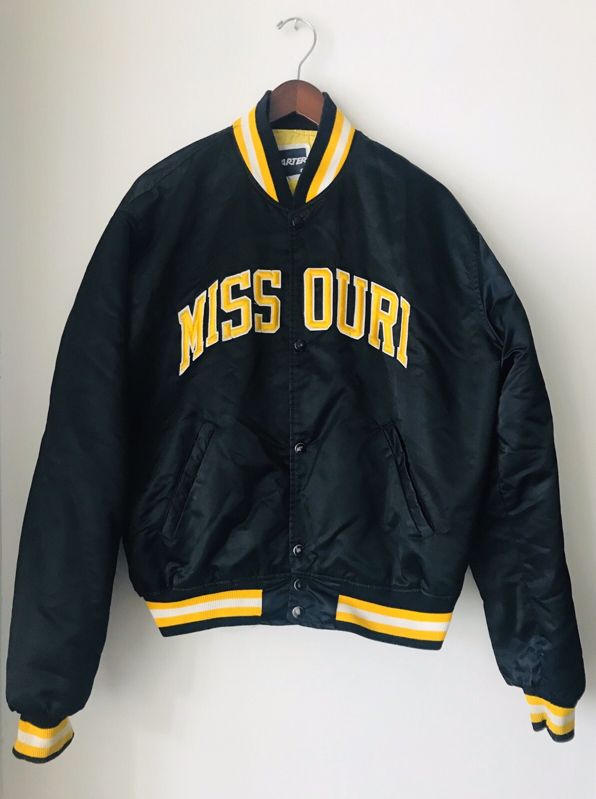 Vintage Missouri 1980’s Starter Jacket Size L - Gem