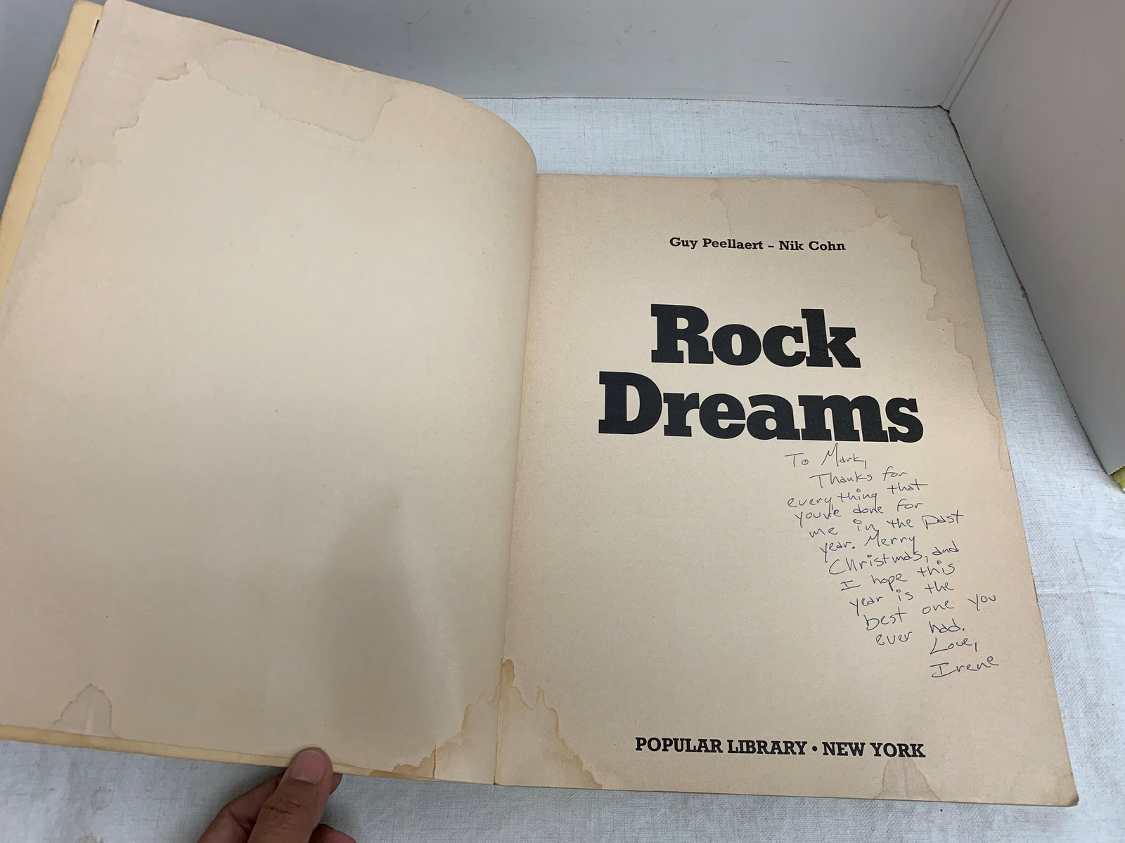 Rock Dreams by Guy Peellaert and Nik Cohn 1973 PB | eBay