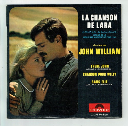 John William Disk 45 RPM 7 " EP Film Chanson of Lara - Brother ...