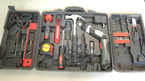 Durabuilt Tool Set W/ CORDLESS SCREWDRIVER IN CASE - FREE SHIPPING | eBay