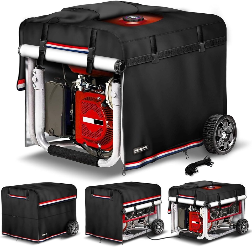 Portable Generator Covers While Running Heavy Duty Waterproof Generator ...
