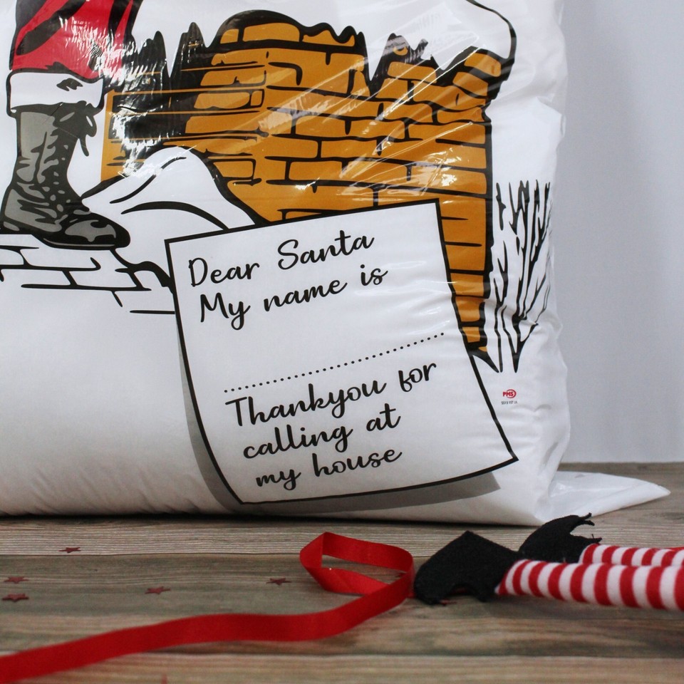 8 Giant Santa Sacks Stocking Jumbo Father Christmas Large Xmas Gift ...