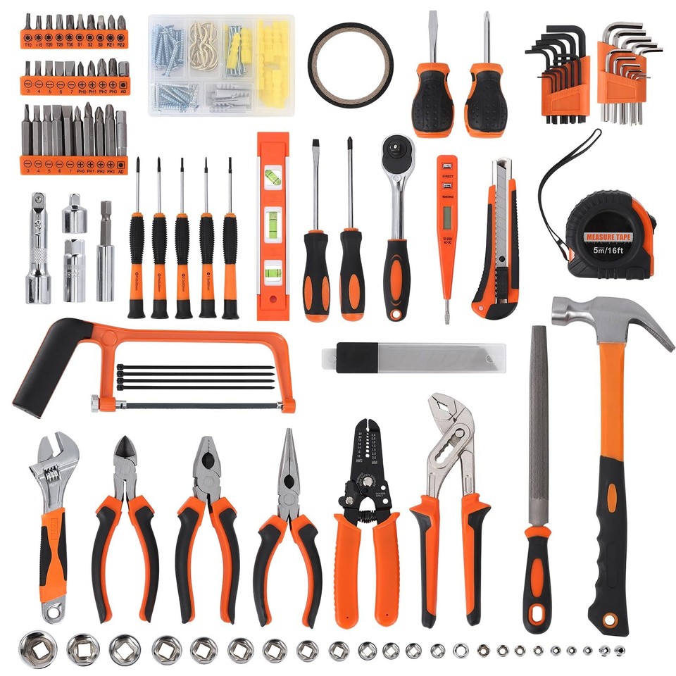 236 Piece Tool Set Auto Repair Tool Combination Package Socket Wrench ...
