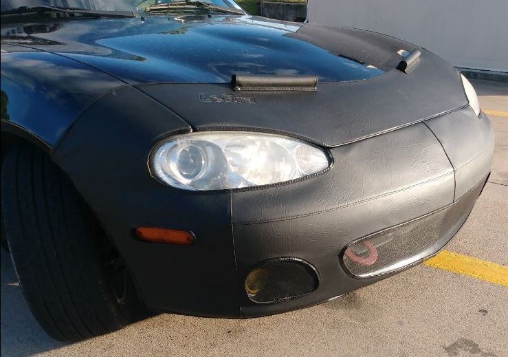 Lebra Front End Mask Cover Bra Fits MAZDA MIATA 2001 2002 2003 2004 ...